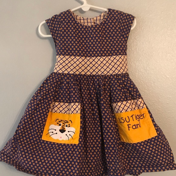 Dresses | Lsu Tigers Bespoke Commissioned Game Day Frock | Poshmark